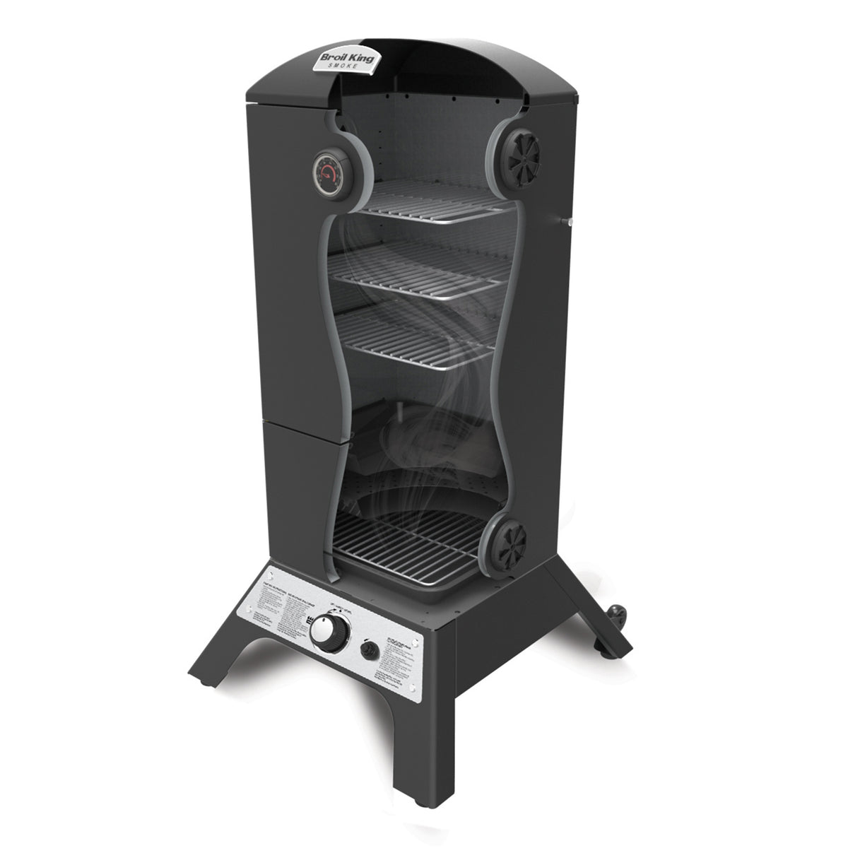Vertical Gas Smoker - Natural Gas Connection