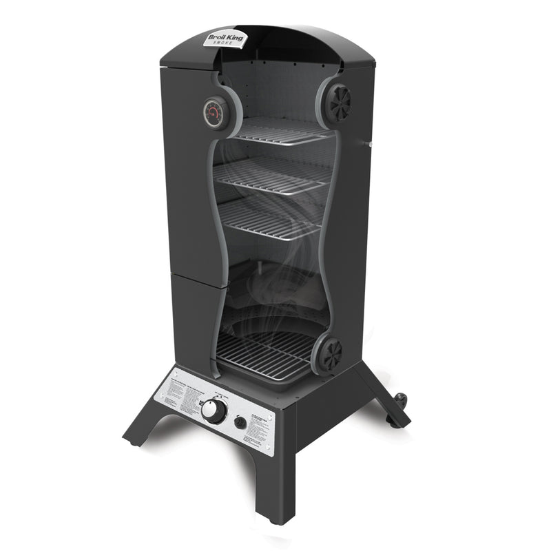 Vertical Gas Smoker - Natural Gas Connection